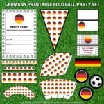 Printable England Football Party Set (World Cup)