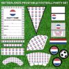 Printable England Football Party Set (World Cup)