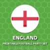 Printable Slovenia Football Party Set