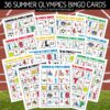 Summer Olympics Bingo Printable (36 Bingo Cards)
