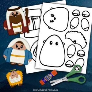 Printable Color & Build Frankenstein