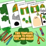 Printable Build St. Patrick Activity Pack—St. Patrick’s Day Craft