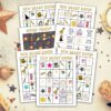 Printable Color & Build a Christmas Gnome (Gonk)